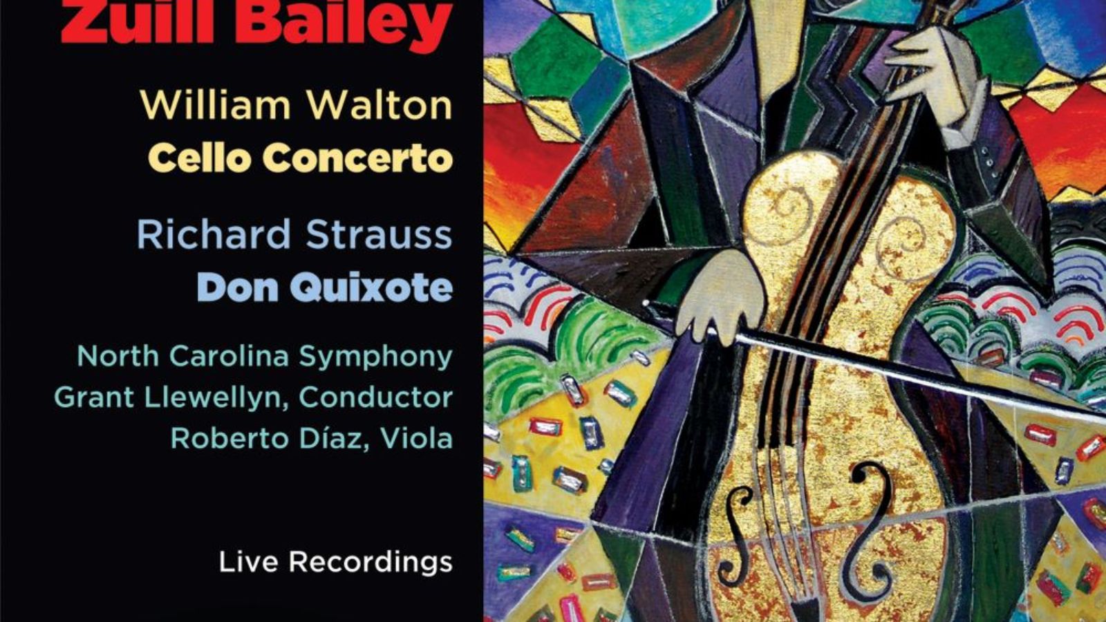 Walton: Cello Concerto; Strauss: Don Quixote - Zuill Bailey - Steinway ...